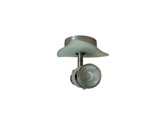 Stingray Single Spotlight with Glass Shade - Lighting Bay