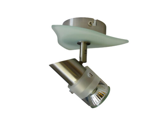 Stingray Single Spotlight with Glass Shade - Lighting Bay